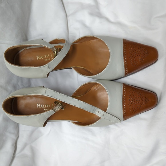 Ralph Lauren | Shoes | Ralph Lauren Spectator Heels Made In Italy ...